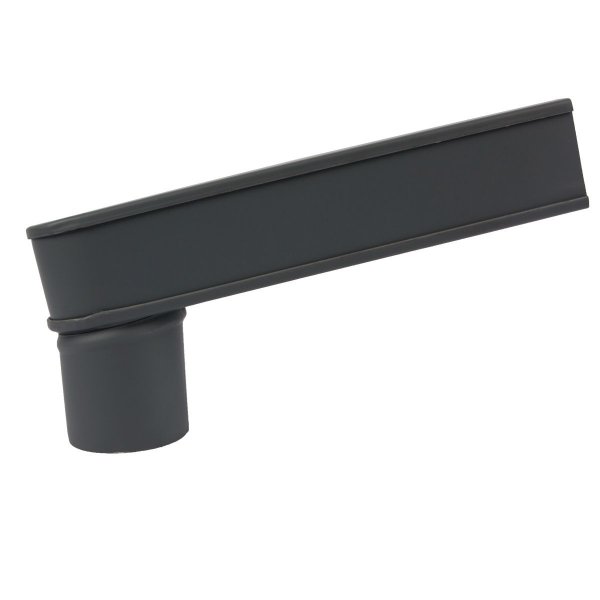 Vestis stadsuitloop aluminium K2 MAT Slate Grey (60 x 100 - Ø100 mm ...