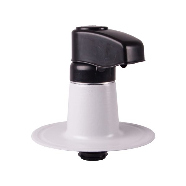 Anjo Kabeldoorvoer PVC gecoat dubbelwandig met kunststof kap (60mm)